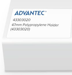 Advantec Polypropylene Filter Holder for 47mm Membranes, 1/pk, 43303020