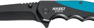 Hazet 2157-3 Pocket Knife with Aluminum Handle