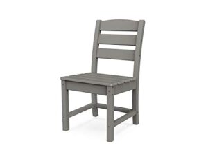 polywood® lakeside dining chair, slate grey