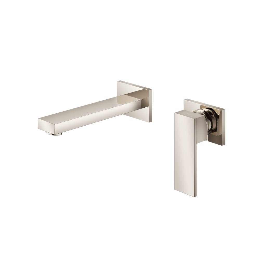 Isenberg 160.1800PN Single Handle Wall Mounted Bathroom Faucet - Polished Nickel PVD