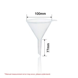 Labvida 3 Assorted Szie Plastic Analytical Funnel Set, Φ100/120/150mm, Autoclavable PP Material, LVP001