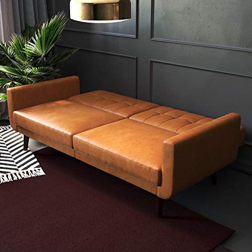 Better Homes & Gardens Nola Sofa Bed (Camel Faux Leather)