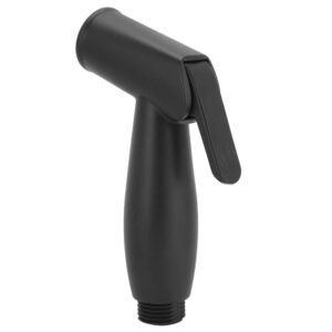 Fdit Handheld Bidet Toilet Sprayer Premium Bidet Sprayer for Toilet Household Bathroom Toilet ABS Bidet Sprayer Head Nozzle Matte Black