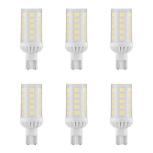 makergroup t5 t10 wedge base 921 912 12v led light bulbs 4w natural white 4000k for rv camper travel tailer boat marine lights and outdoor landscape deck stair step path lights 6pcs