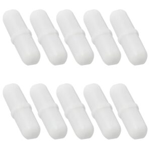 toolly magnetic stir bars - ptfe magnetic stirrer mixer, lab spinbar with ring shape (diameter 7mm,length 25mm), pack of 10