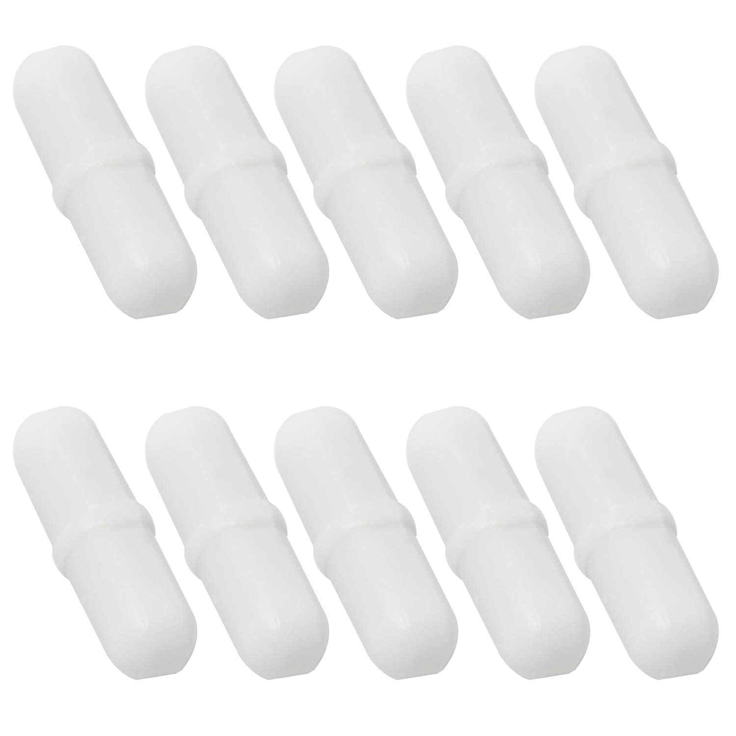 Toolly Magnetic Stir Bars - PTFE Magnetic Stirrer Mixer, Lab Spinbar with Ring Shape (Diameter 7mm,Length 25mm), Pack of 10