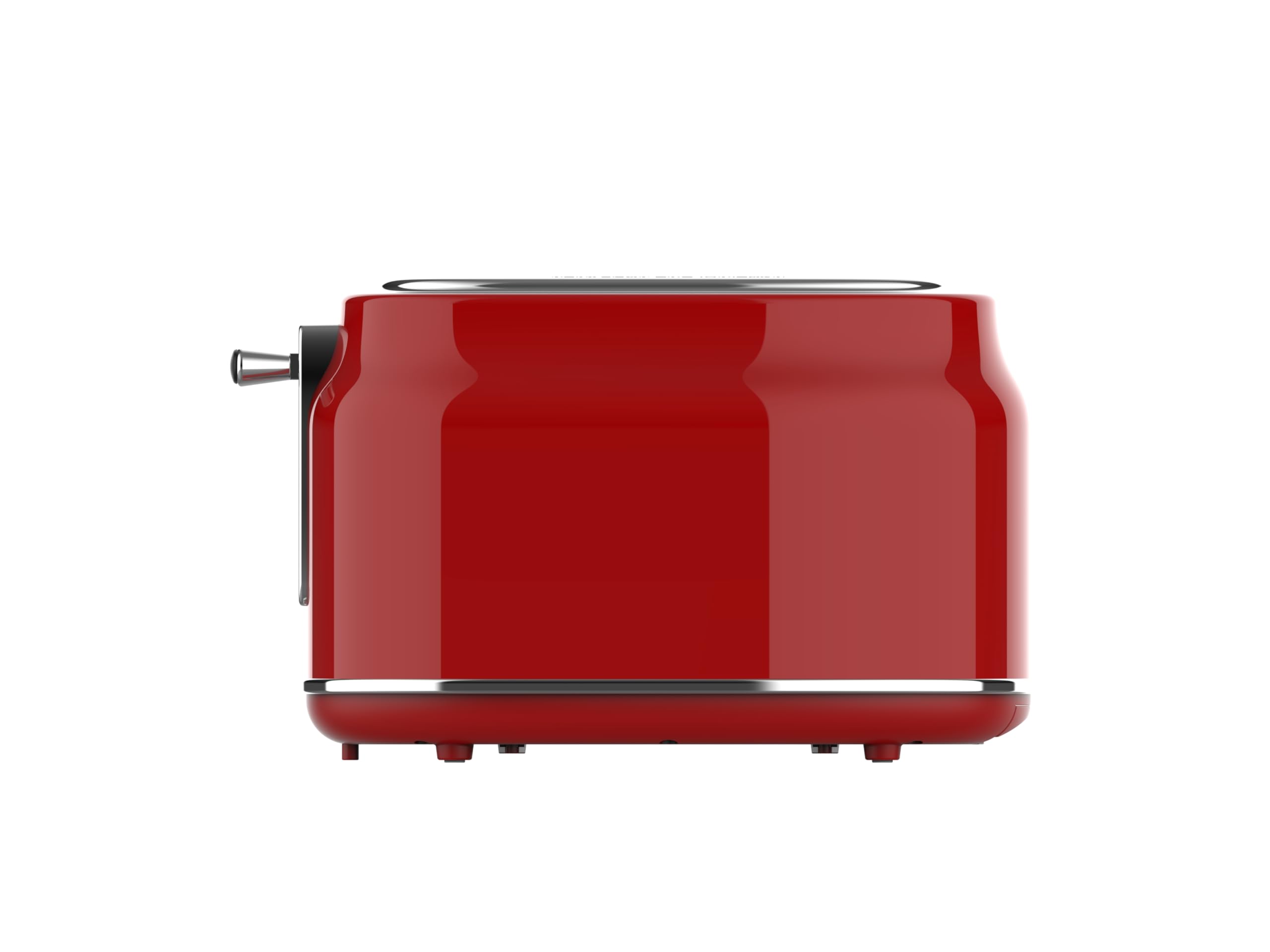 CULINARY CHEF CCTO102-RED, 2 Slice Toaster, Retro Style, Wide Slot for Bread, English Muffins, Croissants, and Bagels, 5 Adjustable Toast Settings, Cancel and Defrost, 900w, Red