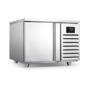 kolice commercial 3 trays blast chiller, blast freezer, chest freezer, batch freezer for hard ice cream, chicken, fish, dessert, pastry, etc. -31°f