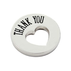 Juvale Set of 12 Tokens of Appreciation for Employees with Floral Thank You Cards Combo for Staff Work Gifts (0.75" Diameter)