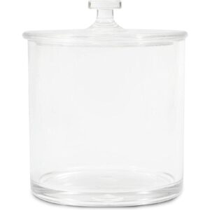 Juvale Acrylic Jars Set, Plastic Apothecary Containers with Lids (3 Pack)