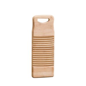 wood wooden washboard washboard practical clothes bamboo washboard anti-slip laundry cleaning board manual clothes washing tool for home - laundry washboard 40cm washing clothes board