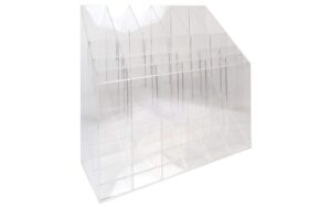 pro art acrylic rack, clear