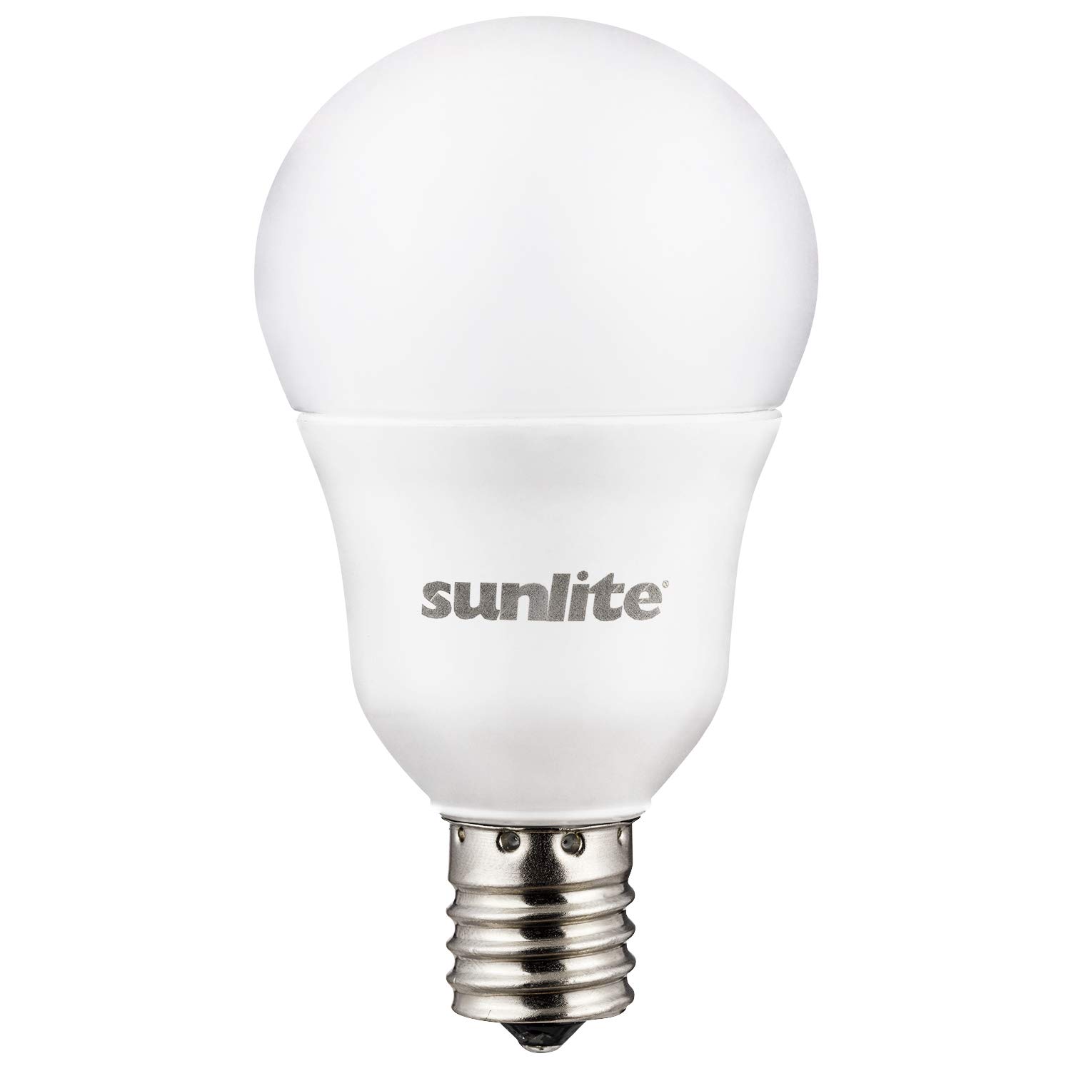 Sunlite 80334-SU LED A15 Light Bulb, 6 Watts (40W Equivalent), Intermediate Base (E17), 480 Lumens, Dimmable, Frosted Finish, ETL Listed, 1 Count, 3000K Warm White