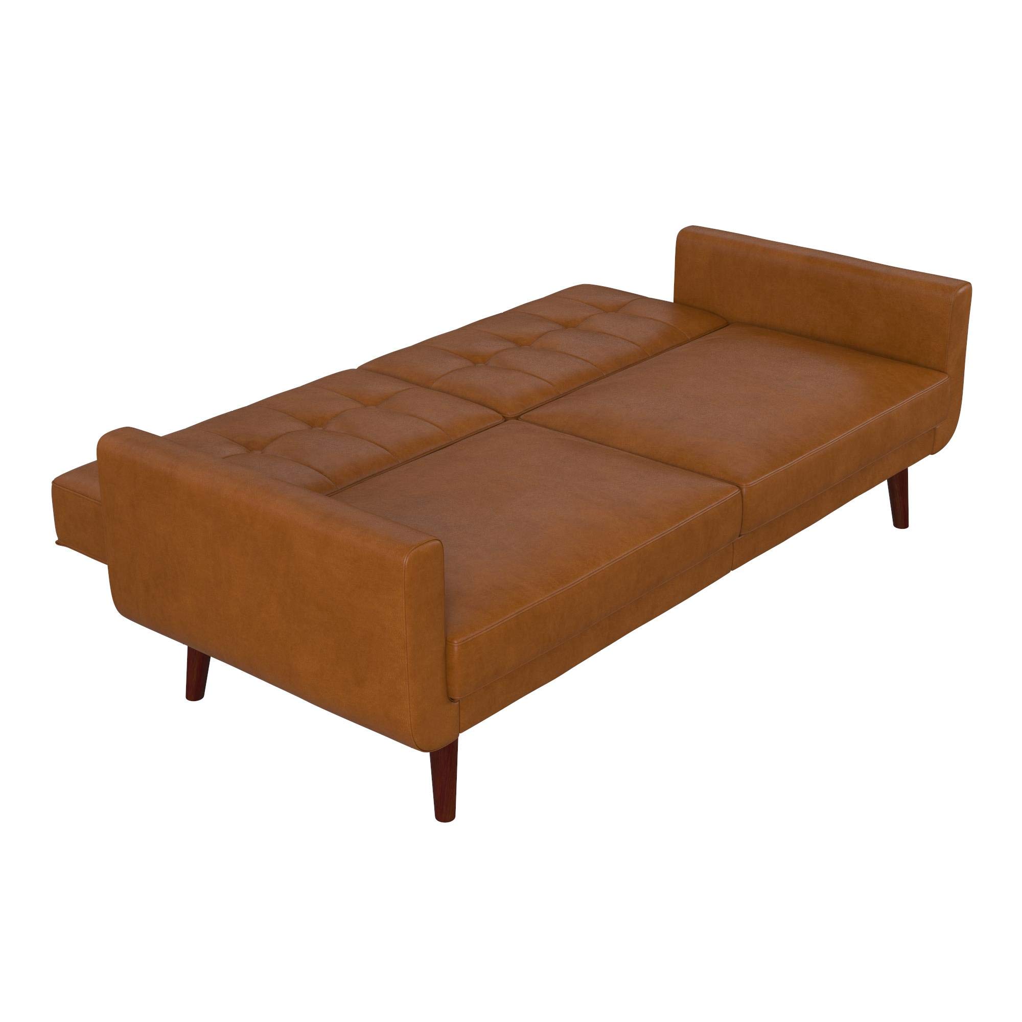 Better Homes & Gardens Nola Sofa Bed (Camel Faux Leather)