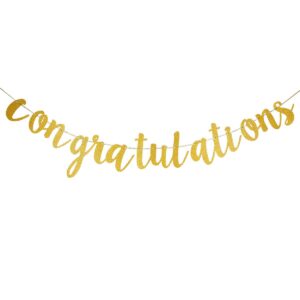 congratulations banner gold glitter congratulations graduation banner congratulations banner graduation 2024 congratulations graduation party decorations for college graduation party decorations 2024