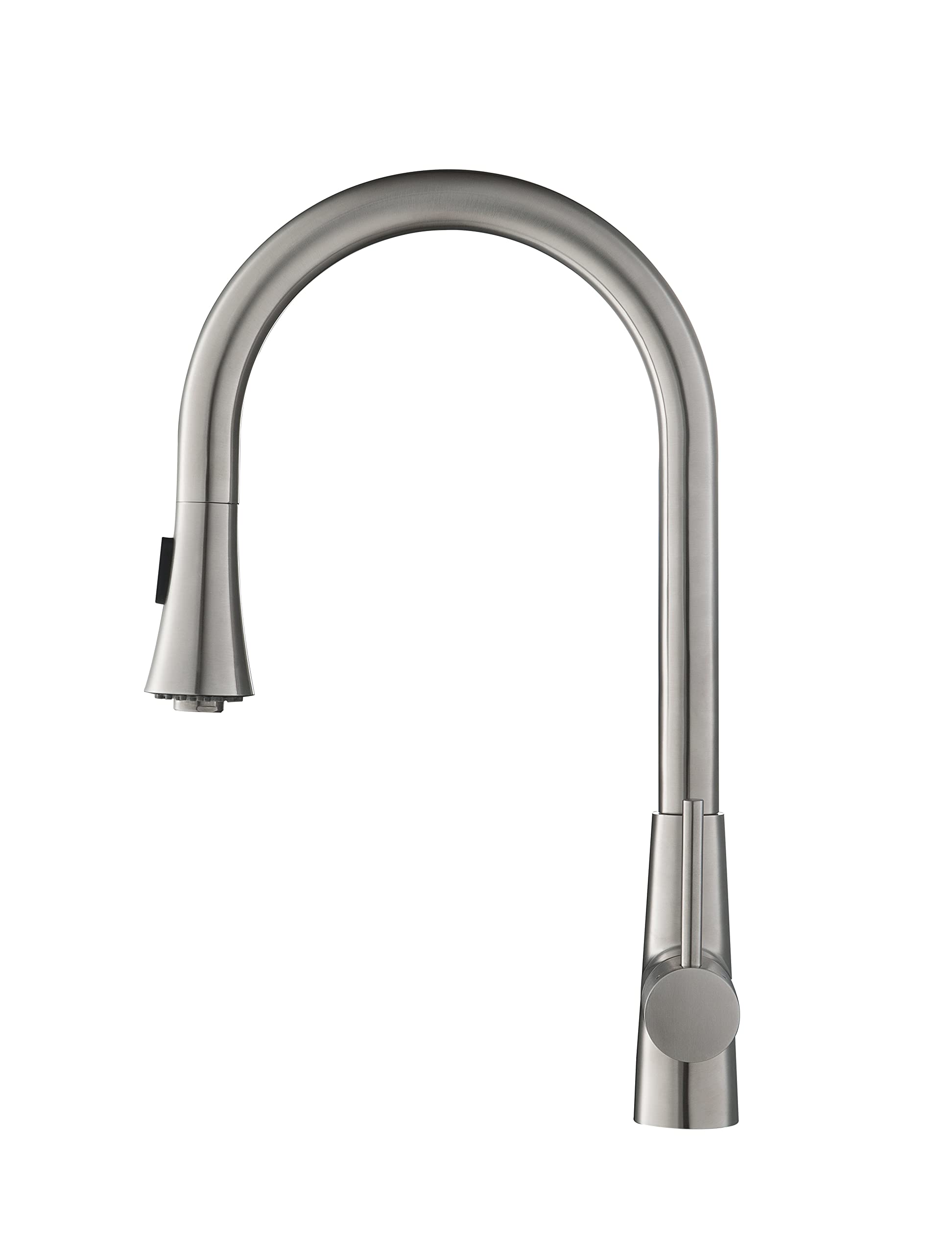 Isenberg K.1290SS Zest - Dual Spray Stainless Steel Kitchen Faucet with Pull Out - Stainless Steel