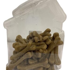 Fido 40 Count Jar of Naturals Belly Bone Dog Treats, Small, Digestion Care with Prebiotics and Probiotics