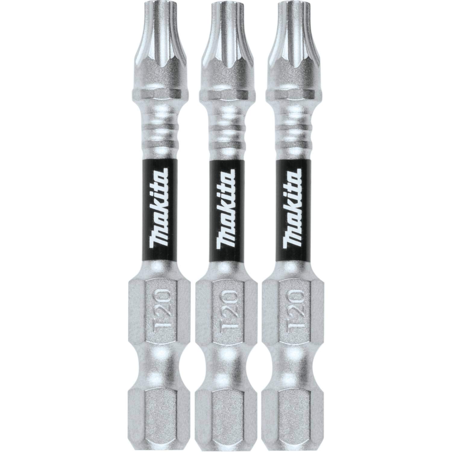 Makita E-00848 Impact XPS™ T20 Torx 2" Power Bit, 3/pk