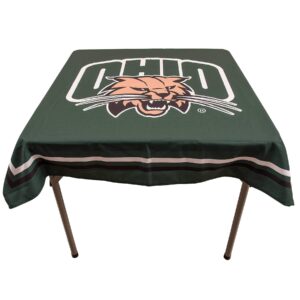 college flags & banners co. ohio bobcats logo tablecloth or table overlay