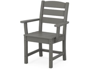 polywood® lakeside dining chair, slate grey