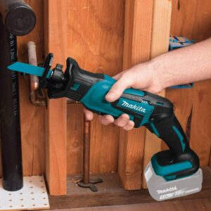 Makita XRJ01Z-R 18V Cordless LXT Lithium-Ion Compact Recipro Saw (Tool Only) (Renewed)