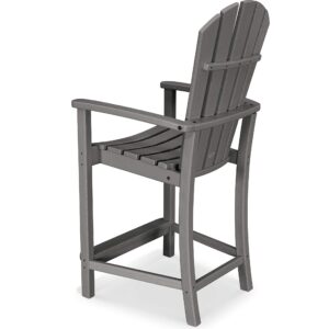 POLYWOOD® Palm Coast Counter Chair, Aruba