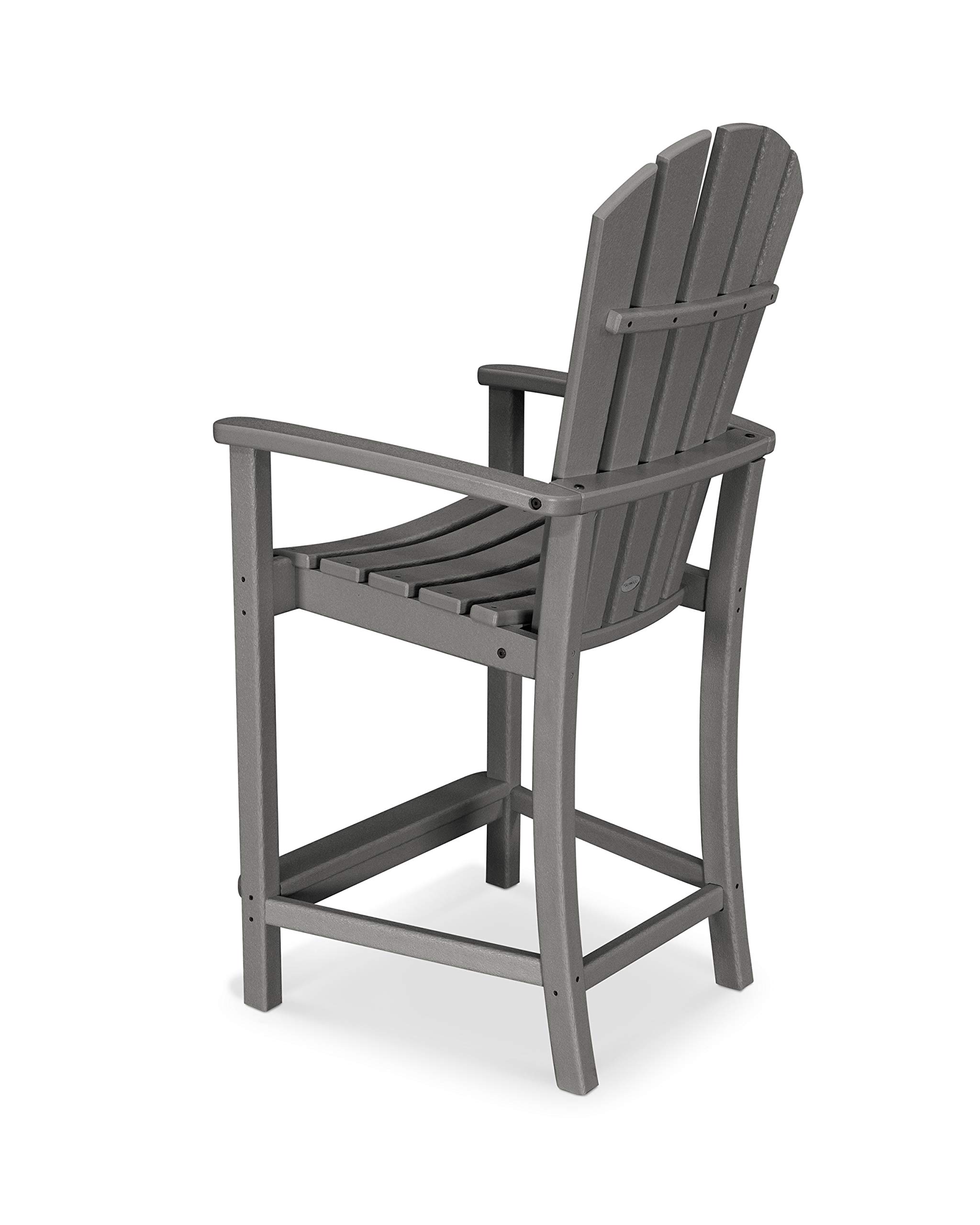 POLYWOOD® Palm Coast Counter Chair, Aruba