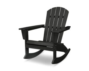 polywood® nautical rocker, black