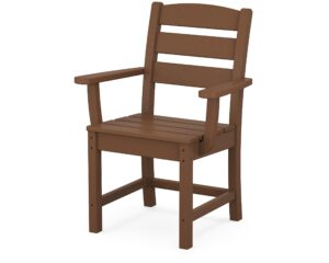 polywood® lakeside dining chair, teak