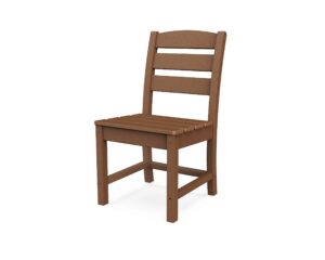 polywood® lakeside dining chair, teak