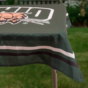 College Flags & Banners Co. Ohio Bobcats Logo Tablecloth or Table Overlay