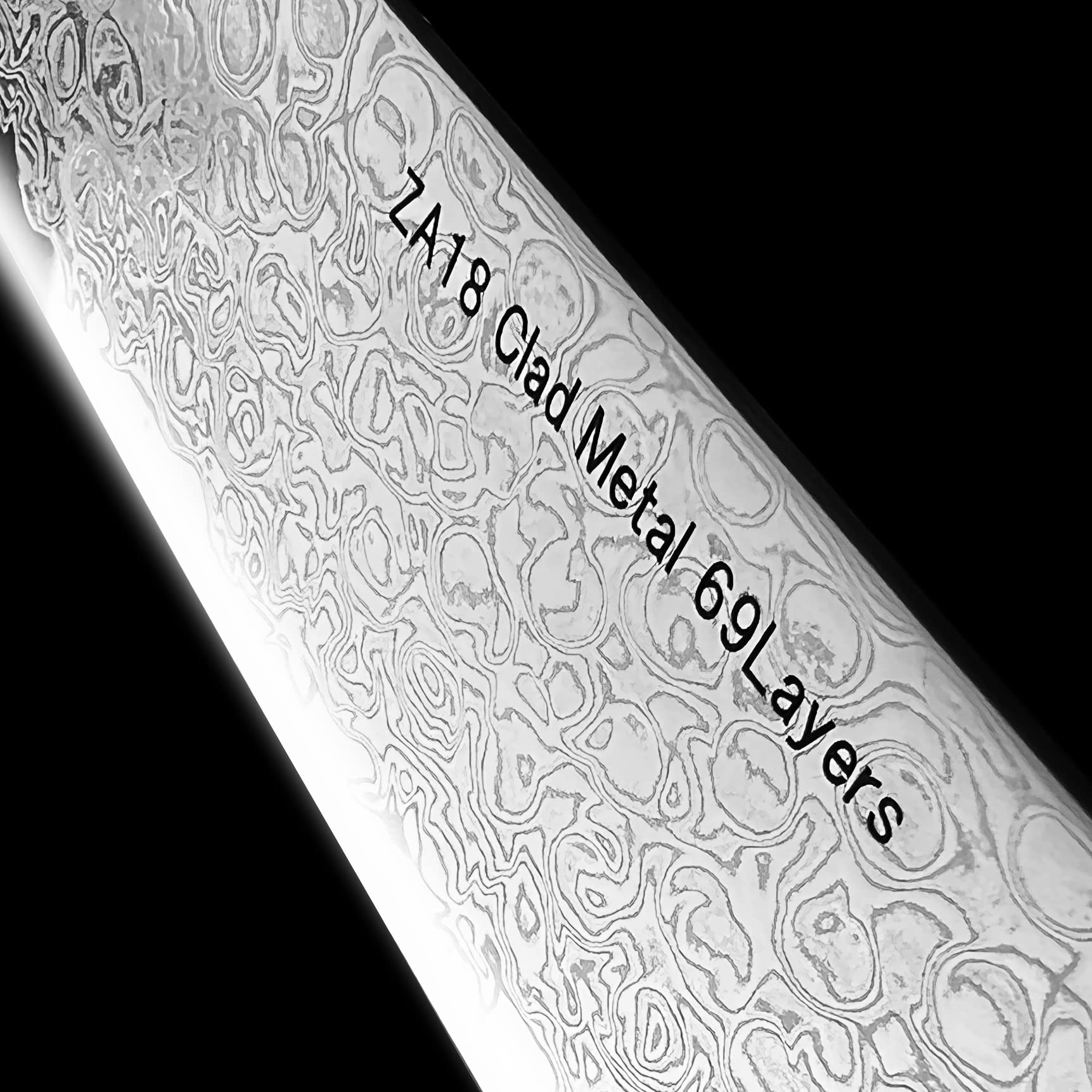 MASAMOTO ZA Japanese Nakiri Knife 6" Professional Damascus Vegetable Knife, ZA-18 Clad 69 Layers Japanese Stainless Steel Blade, Mahogany Pakkawood Handle, Made in JAPAN -Tokyo Exclusive Edition-