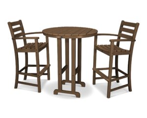 trex outdoor furniture monterey bay bar set, tree house