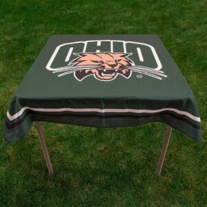 College Flags & Banners Co. Ohio Bobcats Logo Tablecloth or Table Overlay