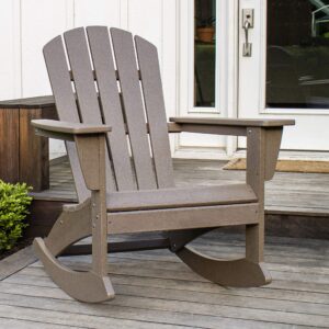 POLYWOOD® Nautical Rocker, Black