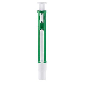 amtast lab pipettes scientific pipette pump 10ml, green