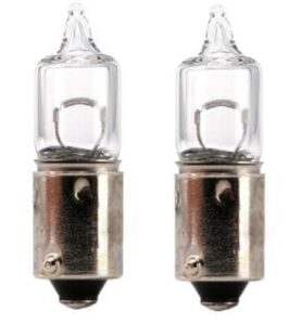 vosla 2 pack h10w halogen lamp bulb 64113, 12 volt 10 watt ba9s, made in germany