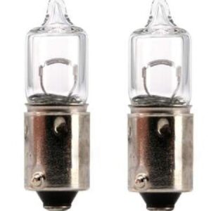 Vosla 2 Pack H10W Halogen Lamp Bulb 64113, 12 Volt 10 Watt BA9s, Made In Germany