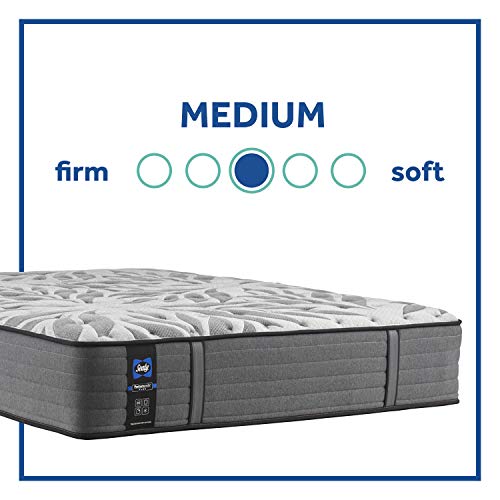 Sealy Posturepedic Plus Mattress with Surface-Guard, Tight Top 13-Inch Medium, Full, Grey