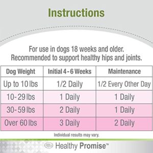 Four Paws Healthy Promise Advanced Formula Hip & Joint Supplement for Dogs Soft Chews 48 Count