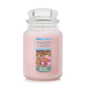 yankee candle desert blooms large classic jar candle - spring 2024