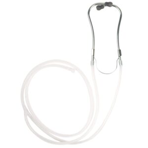 simply o3 ozone stethoscope accessory for silicone tube, soft ear plugs, male luer lock