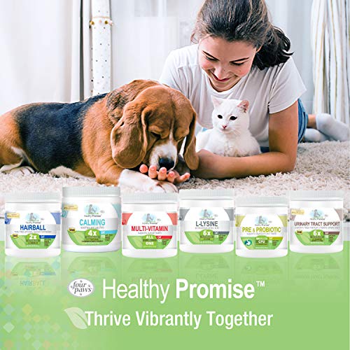 Four Paws Healthy Promise Cat Hairball Control Soft Chews 90 Count