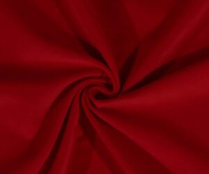 velveteen red (maraschino red) 44" wide cotton velveteen fabric by the yard (a103.16)