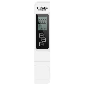 ipower tds meter, ec meter & temperature meter 3 in 1 ec tds and temperature test pen with ± 2% accuracy ideal water test meter