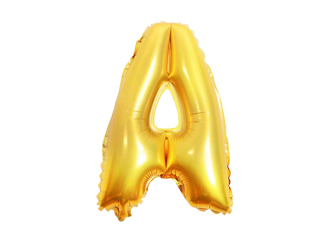 AnnoDeel 16inch NO BOYS ALLOWED Foil Balloons Banner, Gold Letter Mylar Balloon for Women Bride Bacheloretter Banner Party Decoration