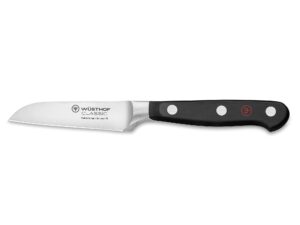 wÜsthof classic 3" flat cut paring knife, black