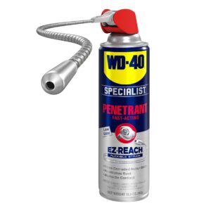 wd-40 specialist penetrant with flexible straw, 13.5 oz.