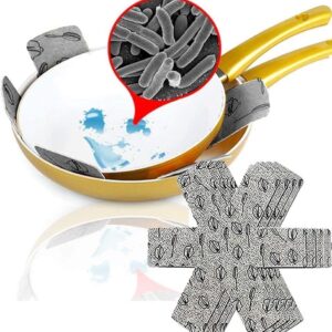 XUTONG Pot and Pan Protectors, Set of 12 and 3 Different Size, Cookware Protector Set/Pots and Pans Dividers/Pans Separator Anti-Slip to Avoid Scratching or Marring When Stacking