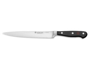 wusthof 1040103718 classic fillet knife, 7-inch flexible, black